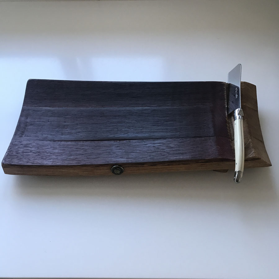 Wine Barrel Platter Part Stave - Wine Country Creations